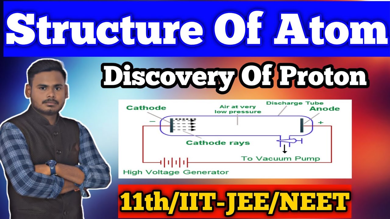 Atomic Structure||Discovery Of Proton||E.Goldstein||11th/JEE/NEET||By ...