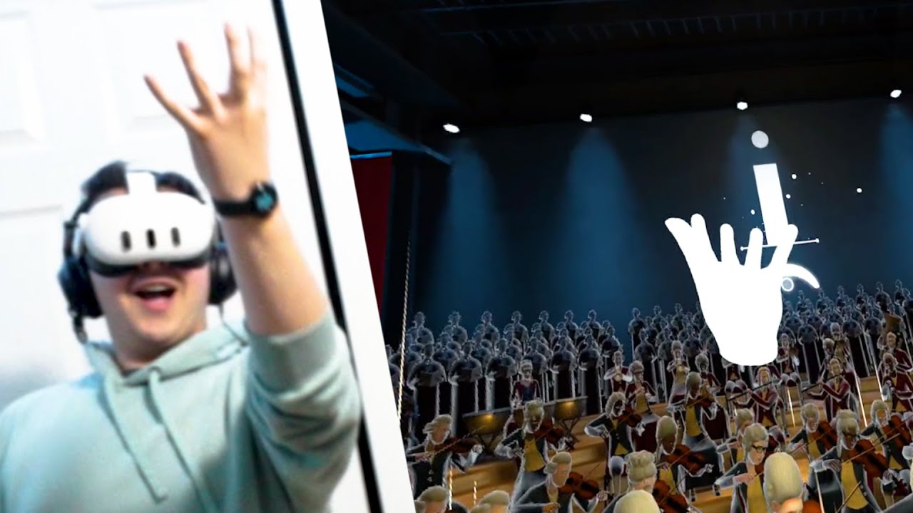 I'M A CONDUCTOR!! | Maestro VR (Quest 3 Hand Tracking) - YouTube