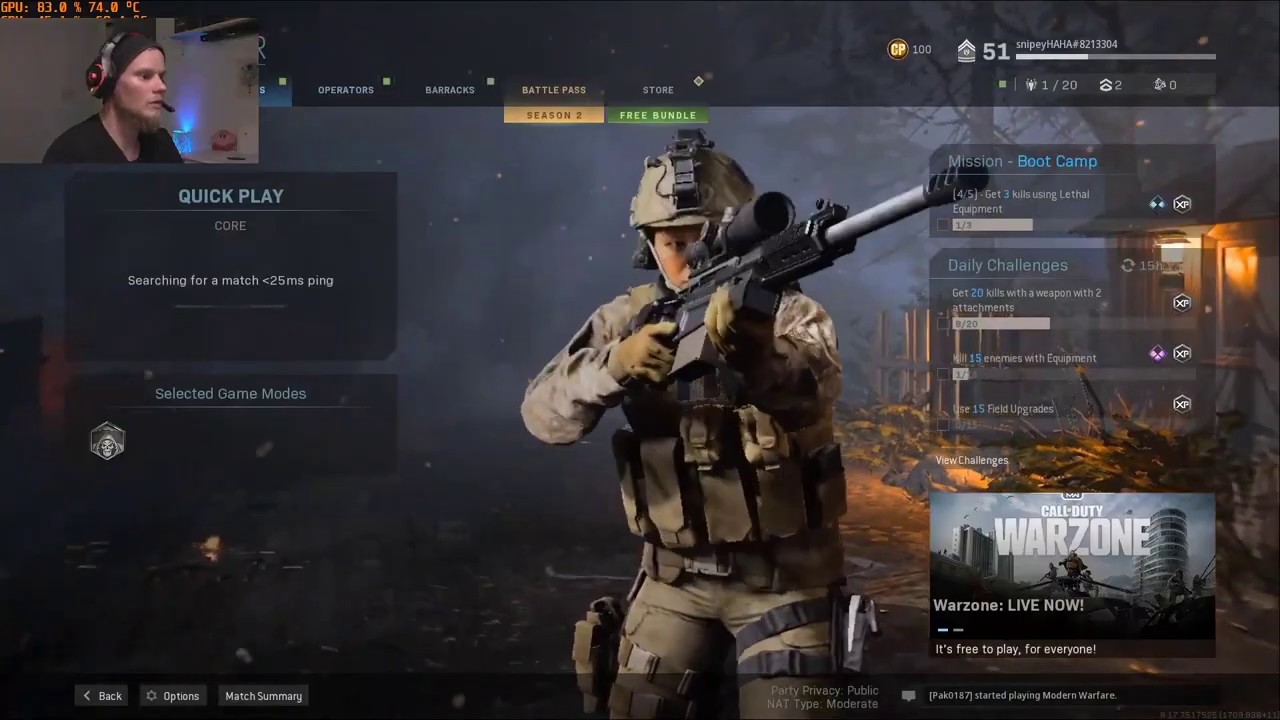 Call of Duty Modern Warfare M4 is so EASY FFA Match - YouTube