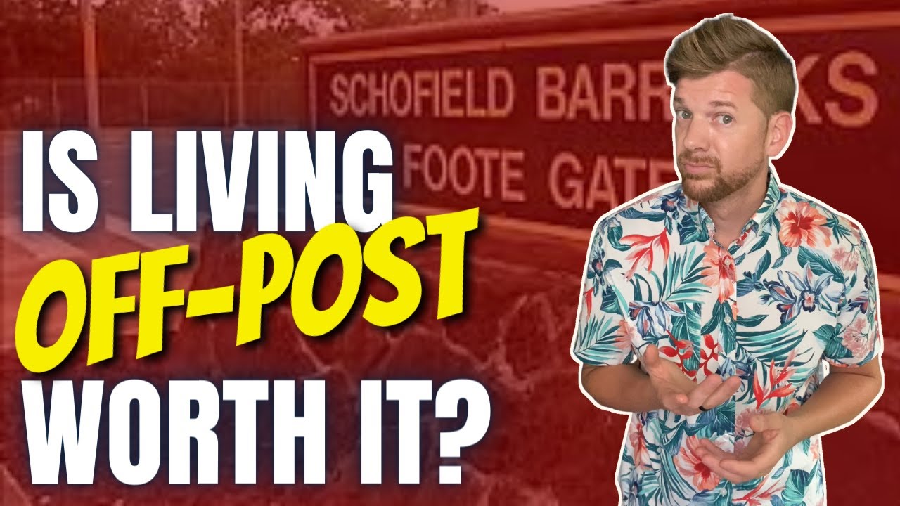 PCSing To Hawaii | Living On Post Vs Off Post - YouTube