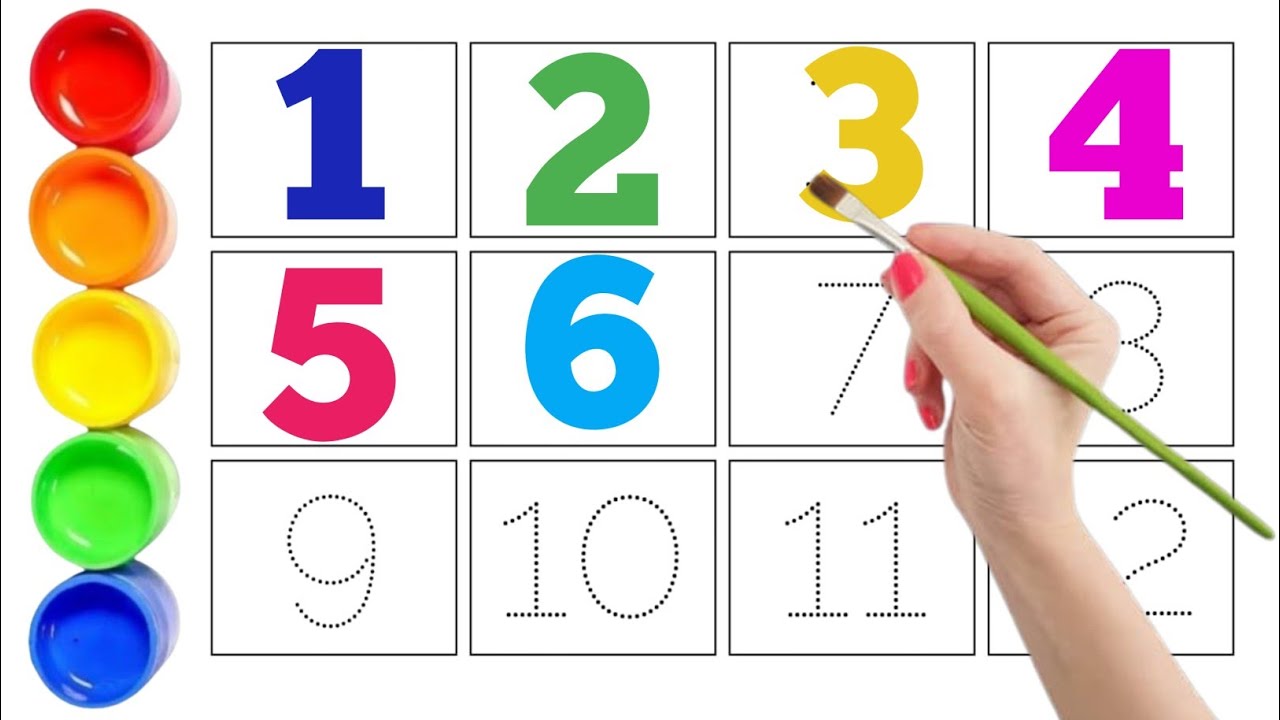 Learn to Counting 1 to 100, 1 to 100 counting, Numbers song, Counting ...