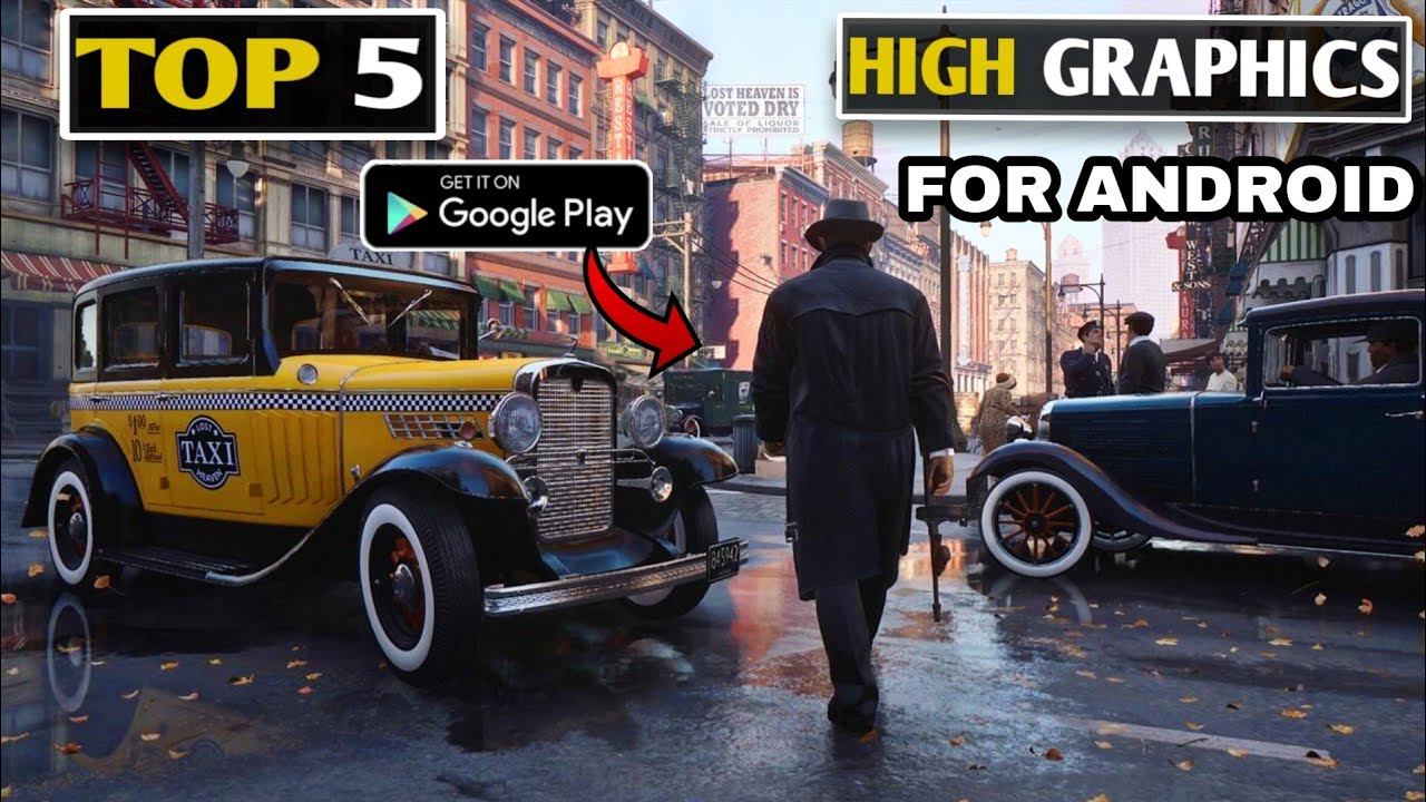 top 5 best high graphics games for android || top 5 games for android ...