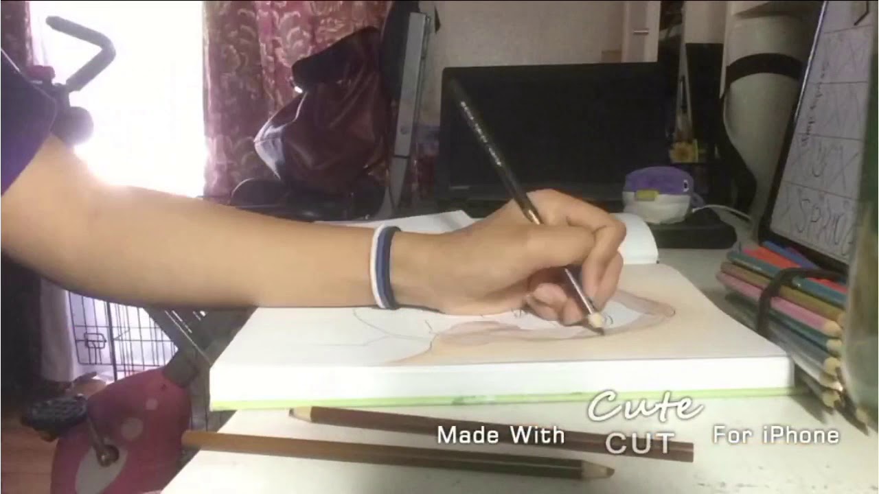 Dodie Clark Fan art (speed draw) - YouTube