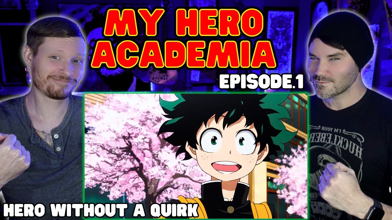 TEXAS SMASH!!! - MY HERO ACADEMIA // S1: EPISODE 1 (Reaction) - YouTube