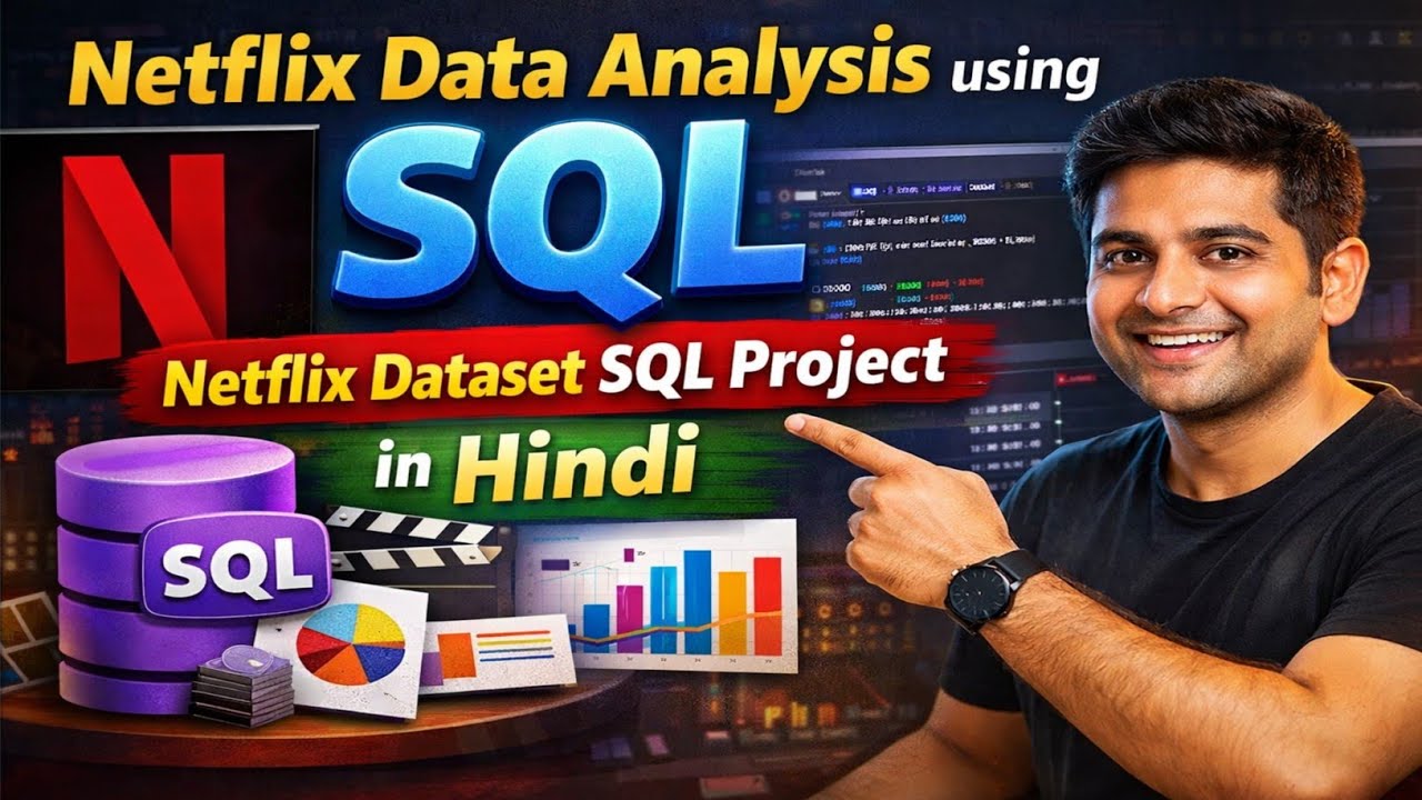 Netflix Data Analysis using SQL | Netflix Dataset SQL Project in Hindi - YouTube