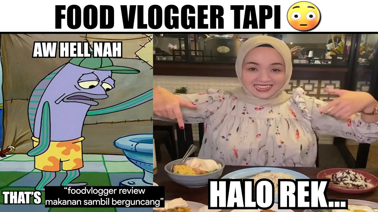 Foodvlogger Tapi Reviewnya Sambil Berguncang 😳...(Halo Rek) - YouTube