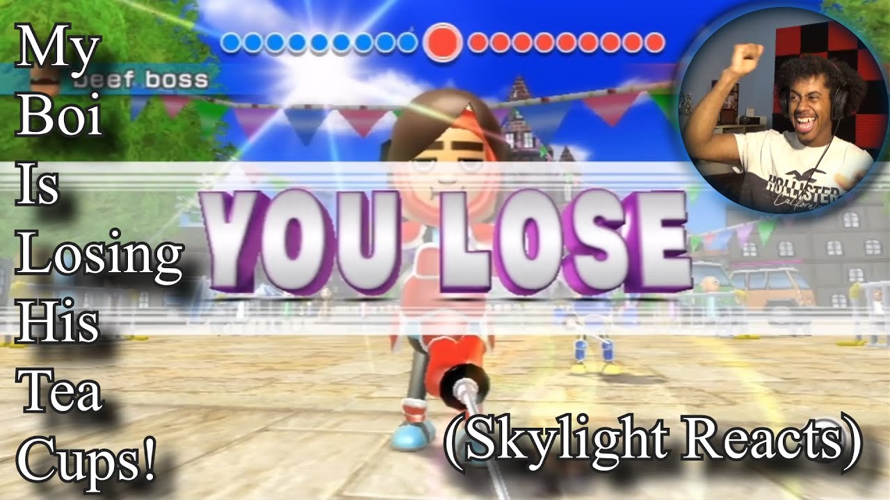 Why Cant He Catch A Break | Wii Sports Resort Speed Slice Raging And ...