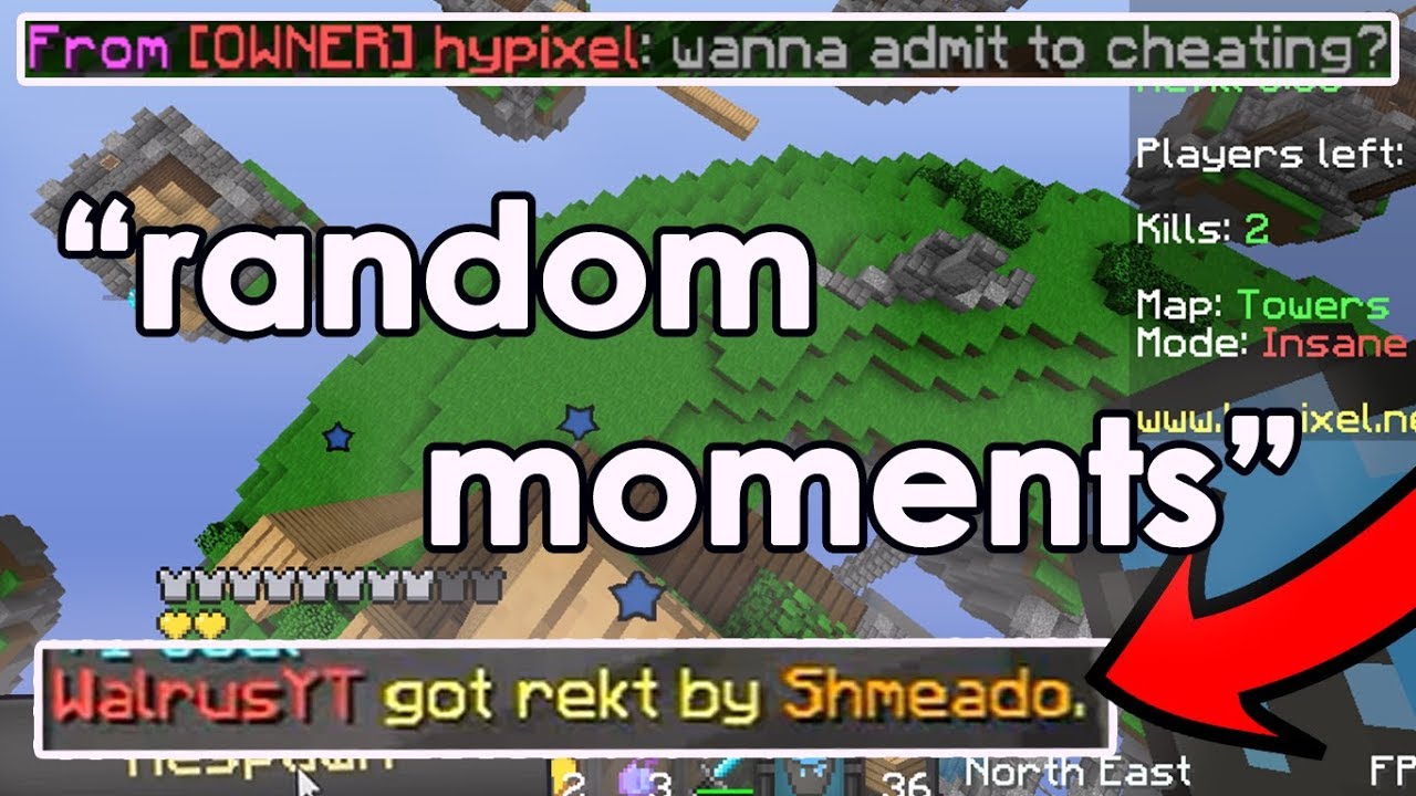 Hypixel SkyWars - "Random Moments" - YouTube