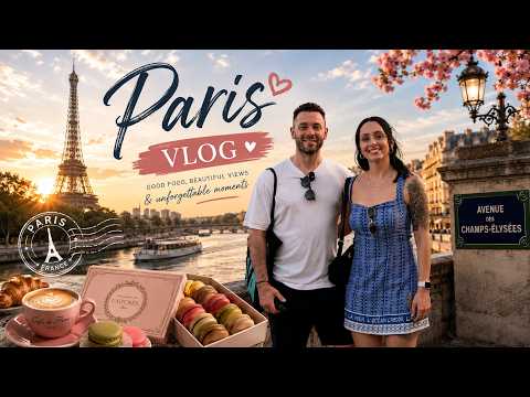 🌡️ We walked all over Paris in a heatwave! 🥵 Eiffel Tower, Louvre, Notre Dame | Full travel vlog