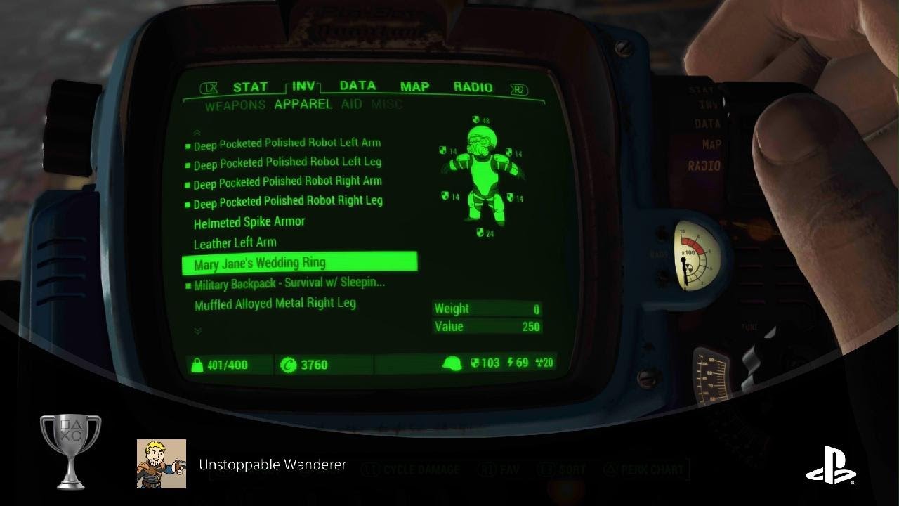 Fallout 4 unstoppable wanderer - YouTube