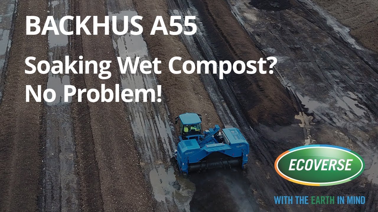 BACKHUS A55 - Green Waste Compost - YouTube