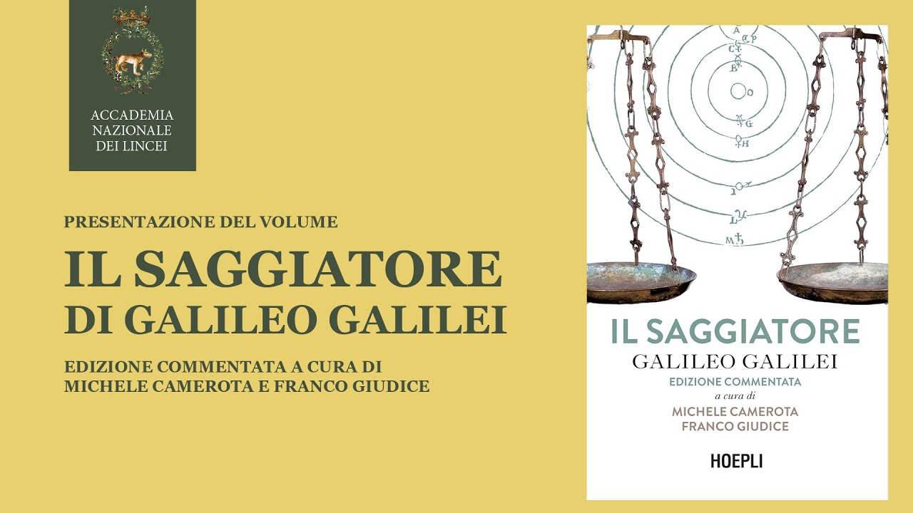 📖 Il Saggiatore di Galileo Galilei – Presentazione dell’edizione ...