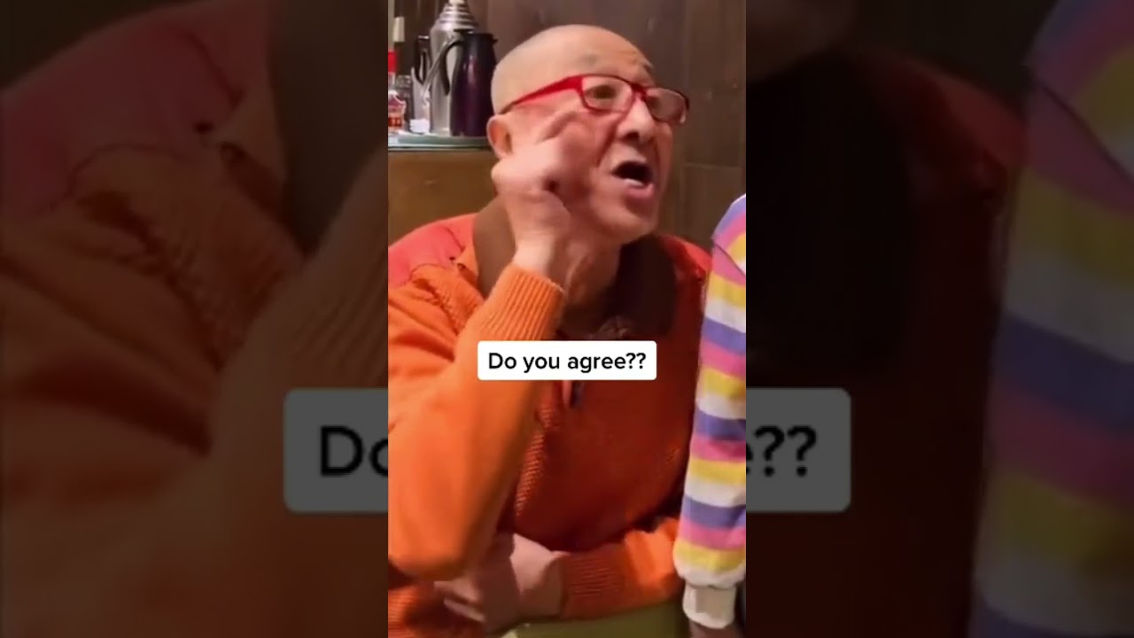 Old asian man sings Ching Chang Han chi - YouTube