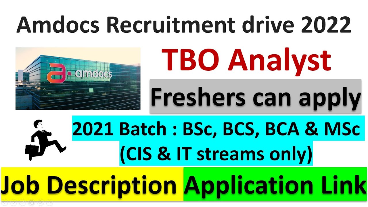 Amdocs Recruitment drive 2022 | amdocs jobs | jobs at amdocs | analyst ...