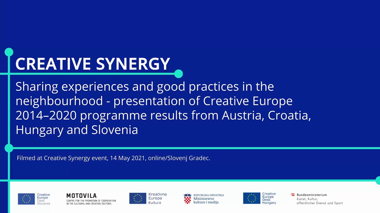 Creative Synergy: sharing experiences and good practices in the ...