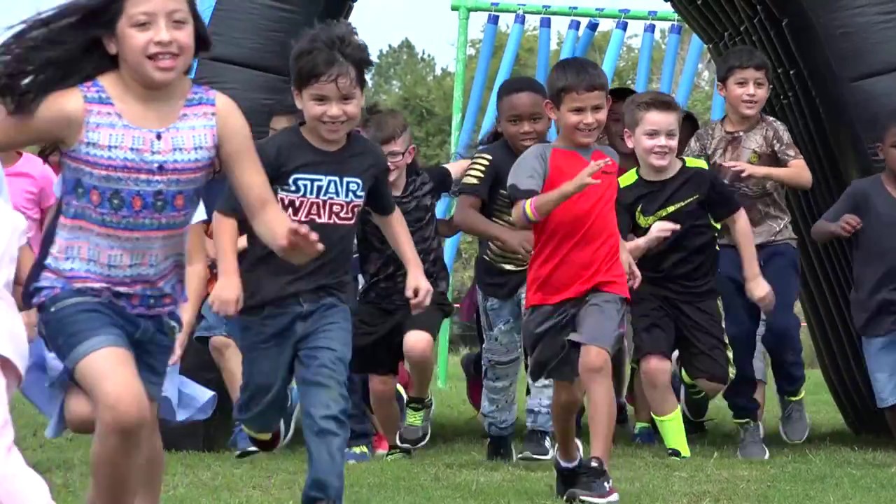 Adventure Dash at Turlington Elementary - YouTube