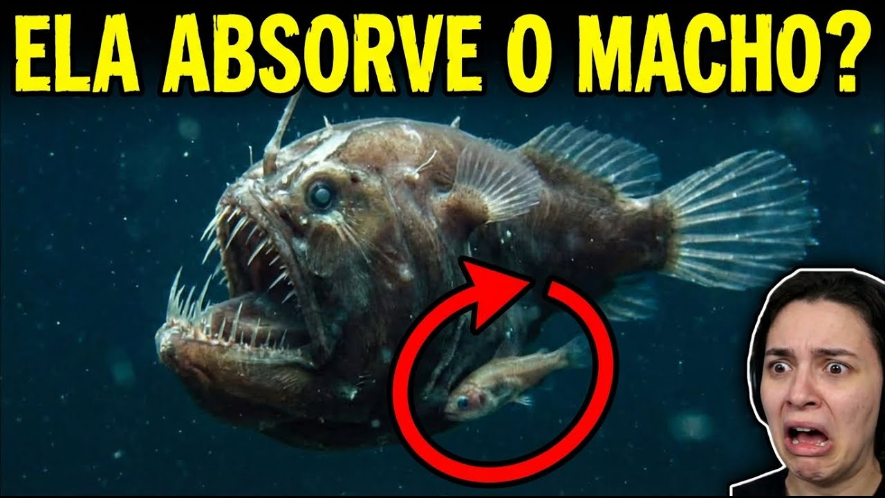O MONSTRO REAL do Fundo do Mar: Peixe Diabo-Negro - YouTube