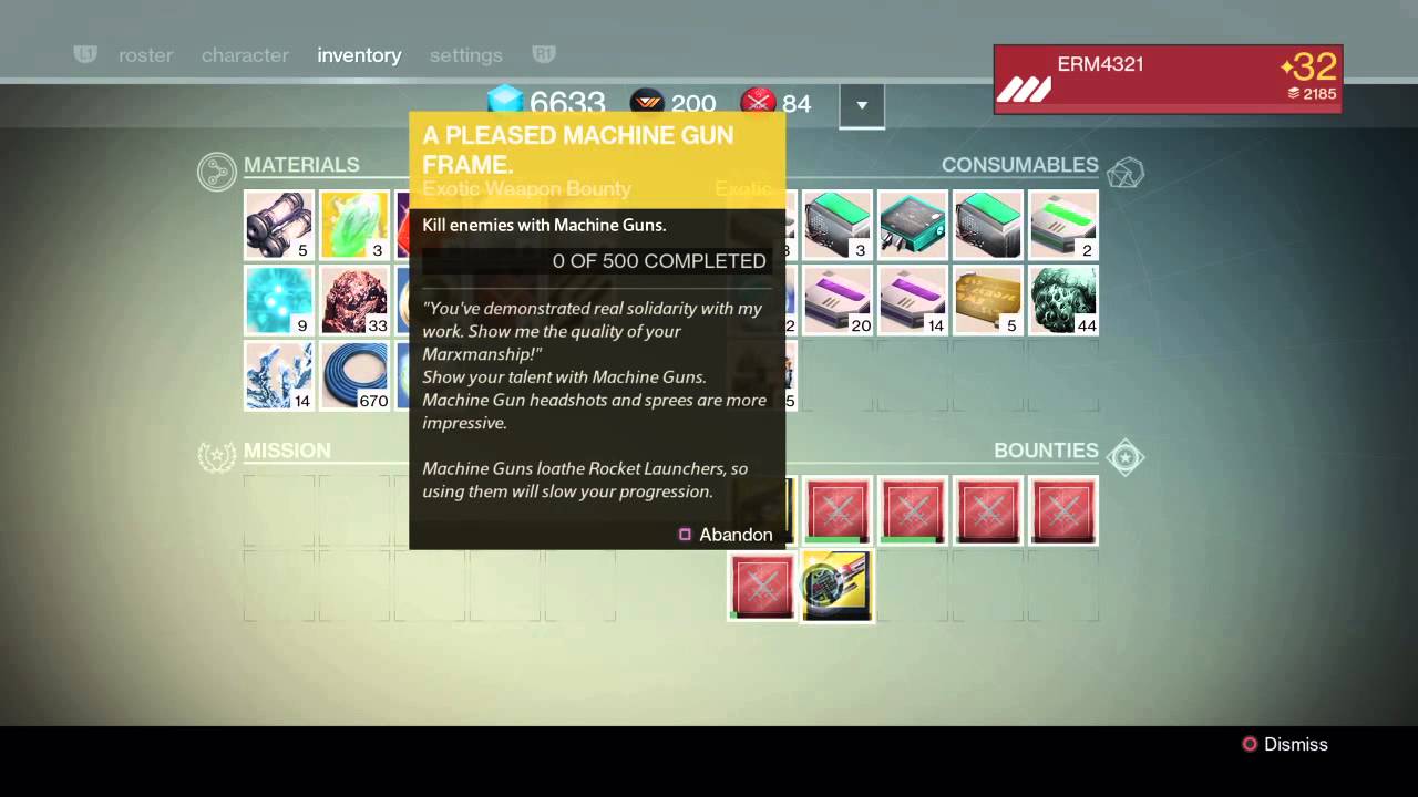 Destiny: Exotic bounty guide|super good advice - YouTube
