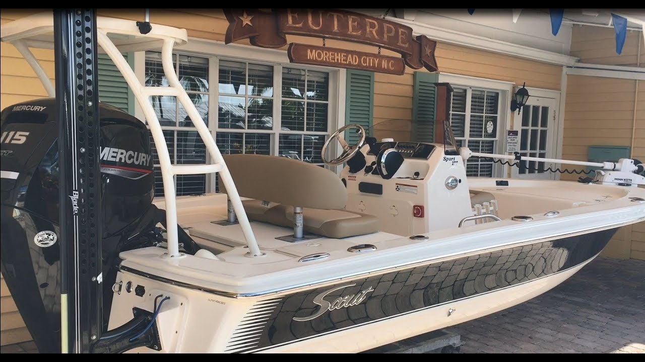 2020 Scout 177 Sport Boat For Sale at MarineMax North Key Largo - YouTube