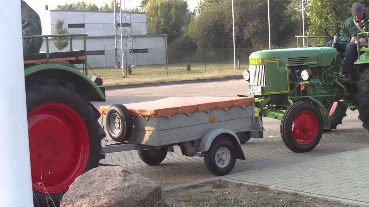 Fendt Dieselroß Ausfahrt mit: F24W, F24L, F20W - YouTube