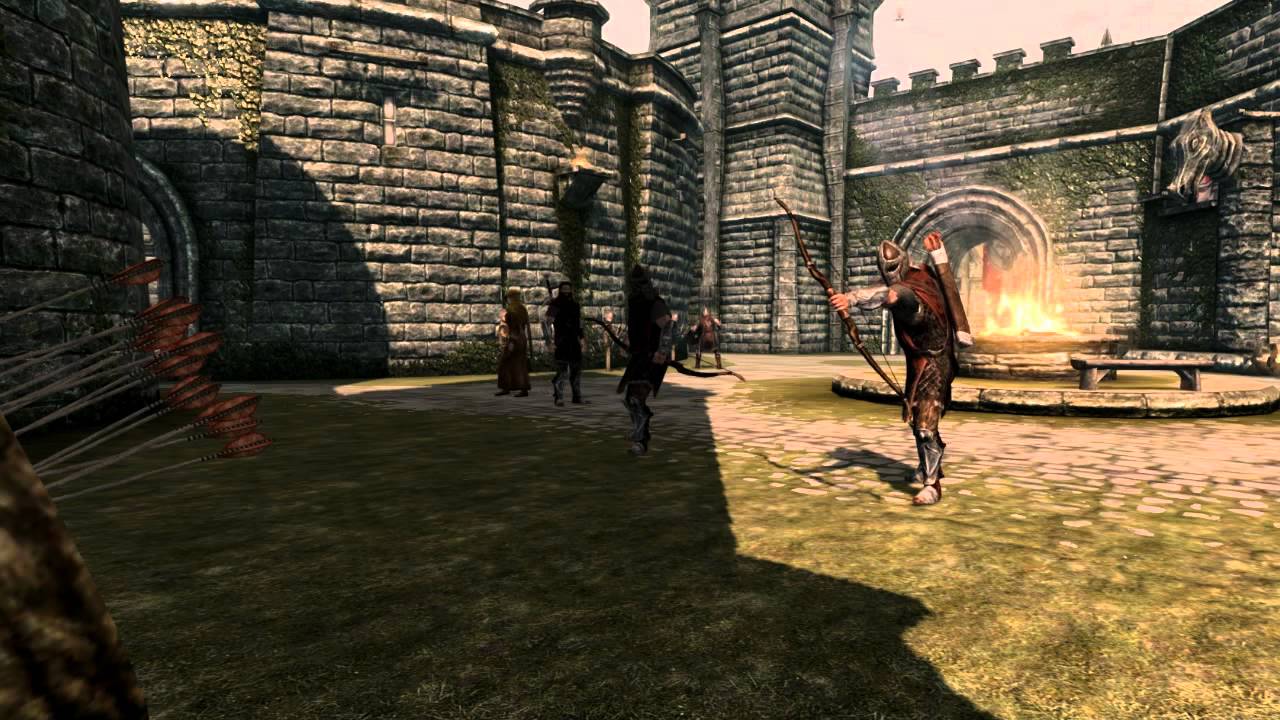 Skyrim: What Fus Ro Dah is really for - YouTube