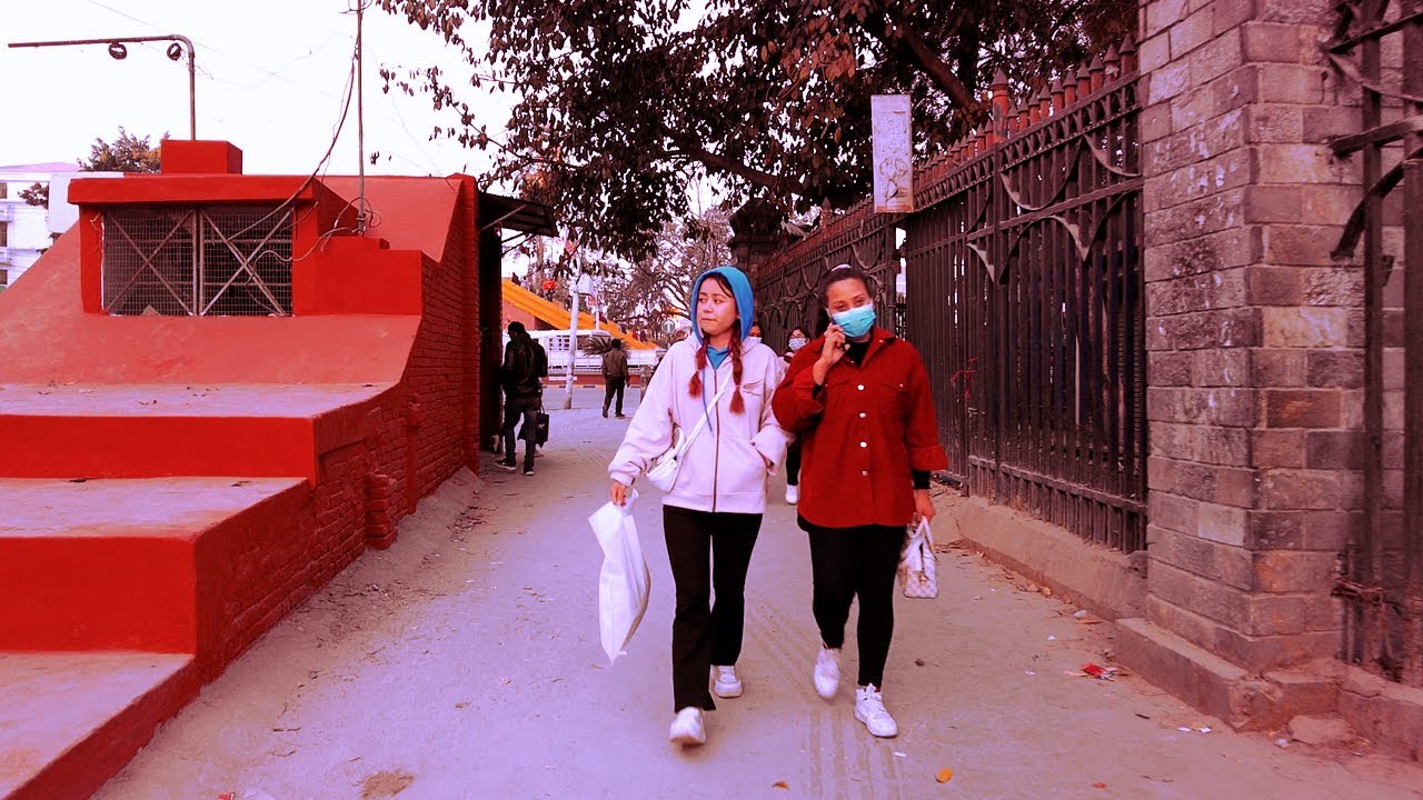 Afternoon Walk in Kathmandu City to Bhaktapur Bus Park in Bagbazar ...