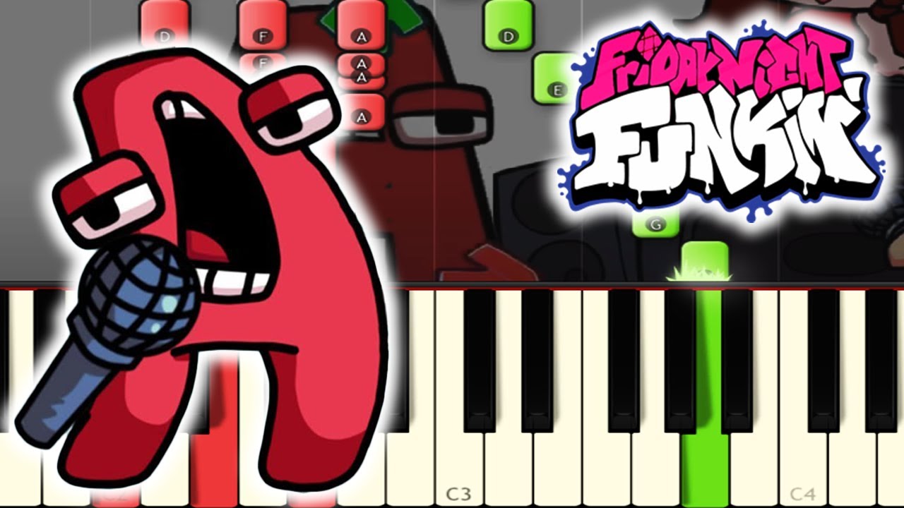 Friday Night Funkin vs Alphabet Lore A Song - YouTube