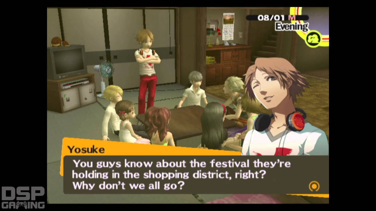 Persona 4 playthrough pt111 - The Great Cook-Off! - YouTube