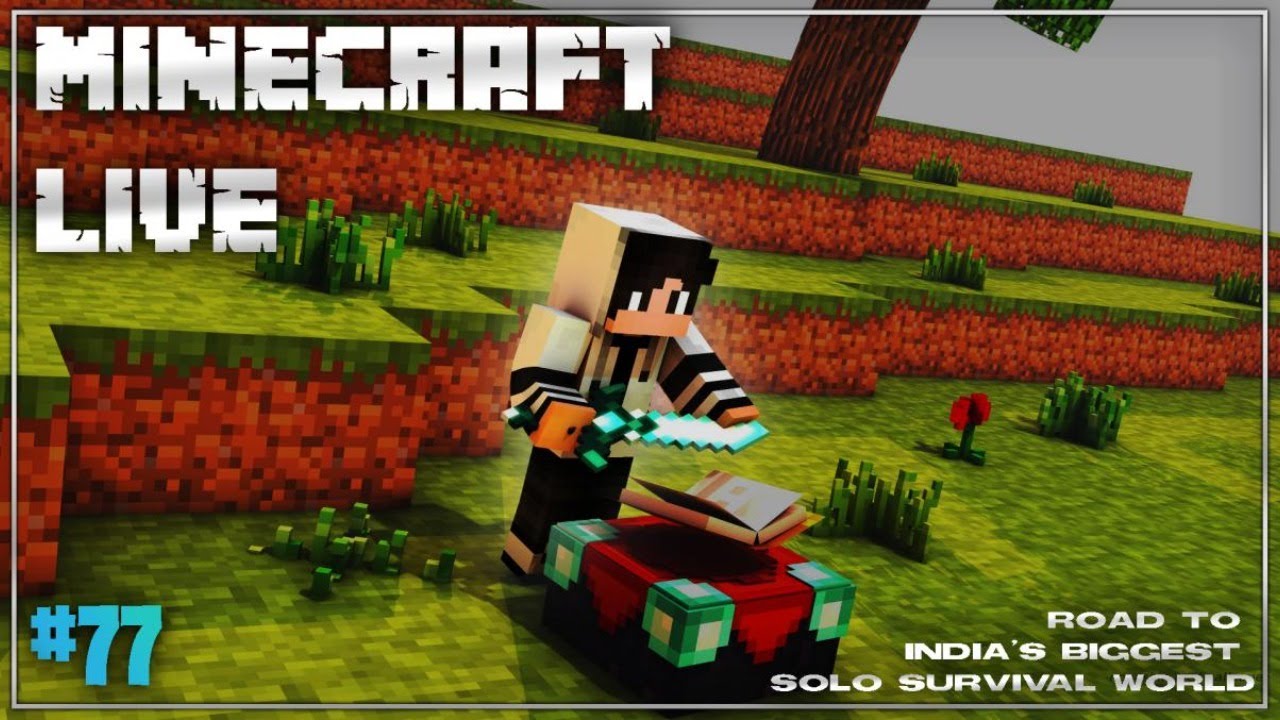 Can we complete the house ? ||Minecraft India live #77|| !vlog !video ...