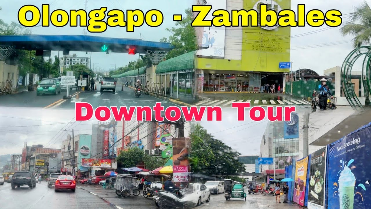 Downtown of Olongapo Tour ! Largest City in the Province of Zambales ...