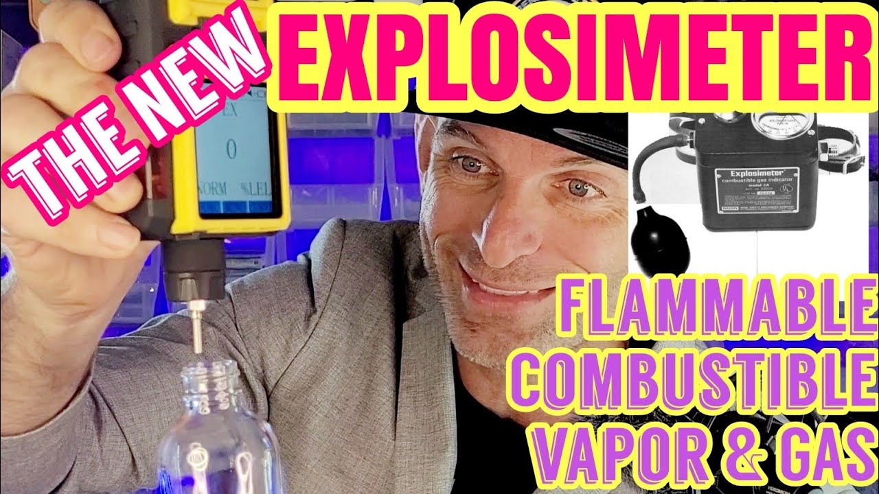 The NEW Explosimeter - Combustibles Gas Detector EX LEL - YouTube