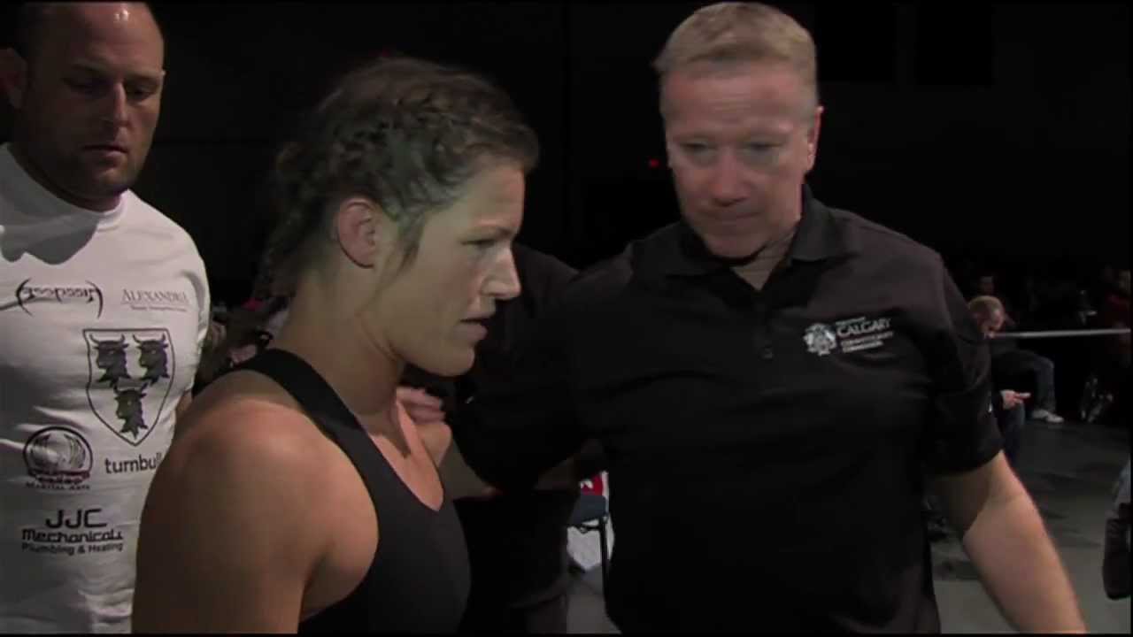 AFC 12 Sheila Bird vs Christina Barry - YouTube