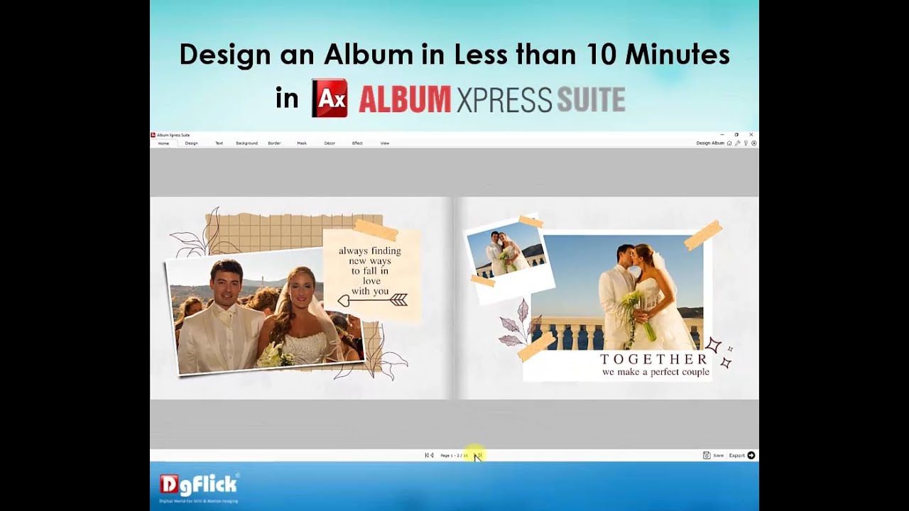 Design an Album in Less than 10 Minutes in Album Xpress Suite - YouTube