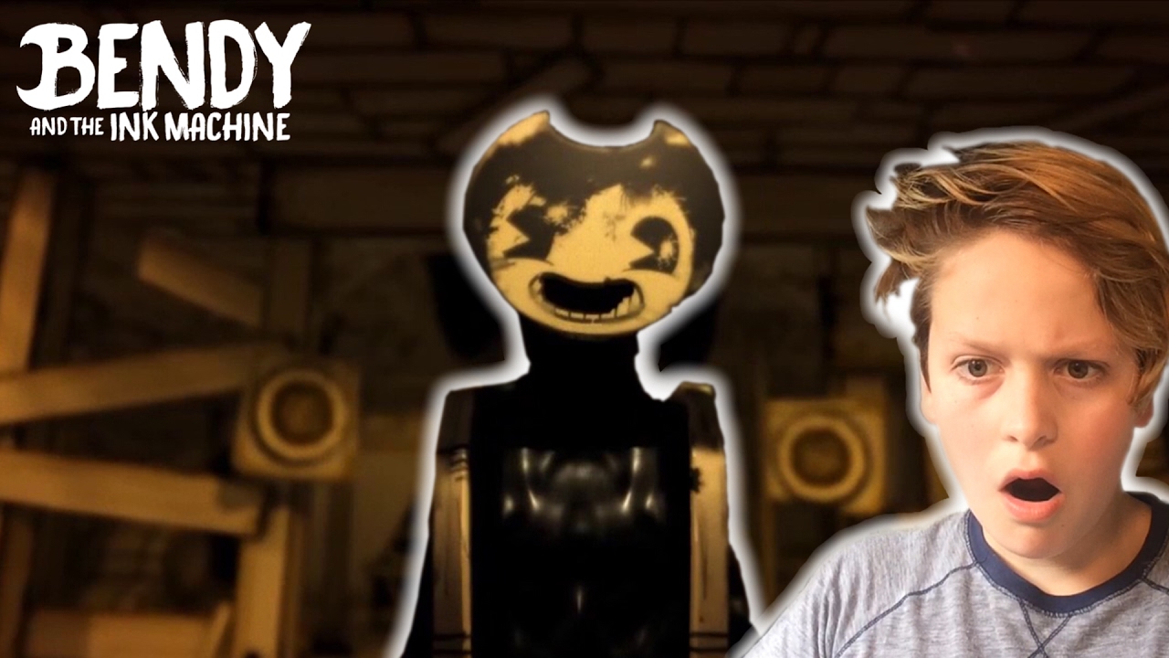 WHO THE HELL ARE YOU!? || Bendy And The Ink Machine (CHAPTER TWO ENDING ...