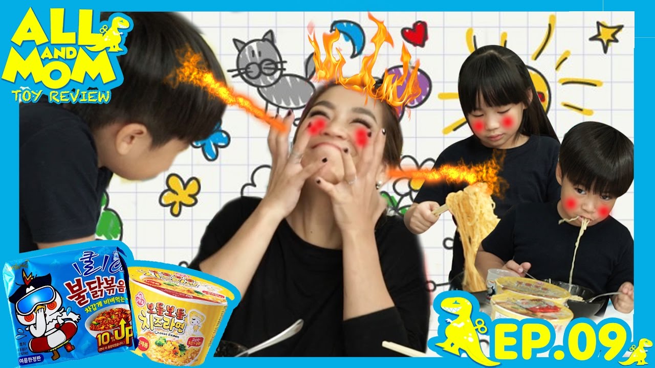 ALL AND MOM TOY REVIEW EP.09 : บะหมี่เกาหลีสไตล์ 4 ออ และ อาหารคลีนที่ ...