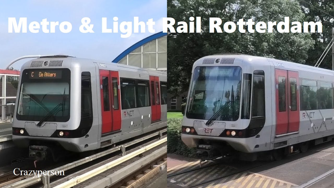 RET Metro Rotterdam July 2021 - Fast Compilation - YouTube