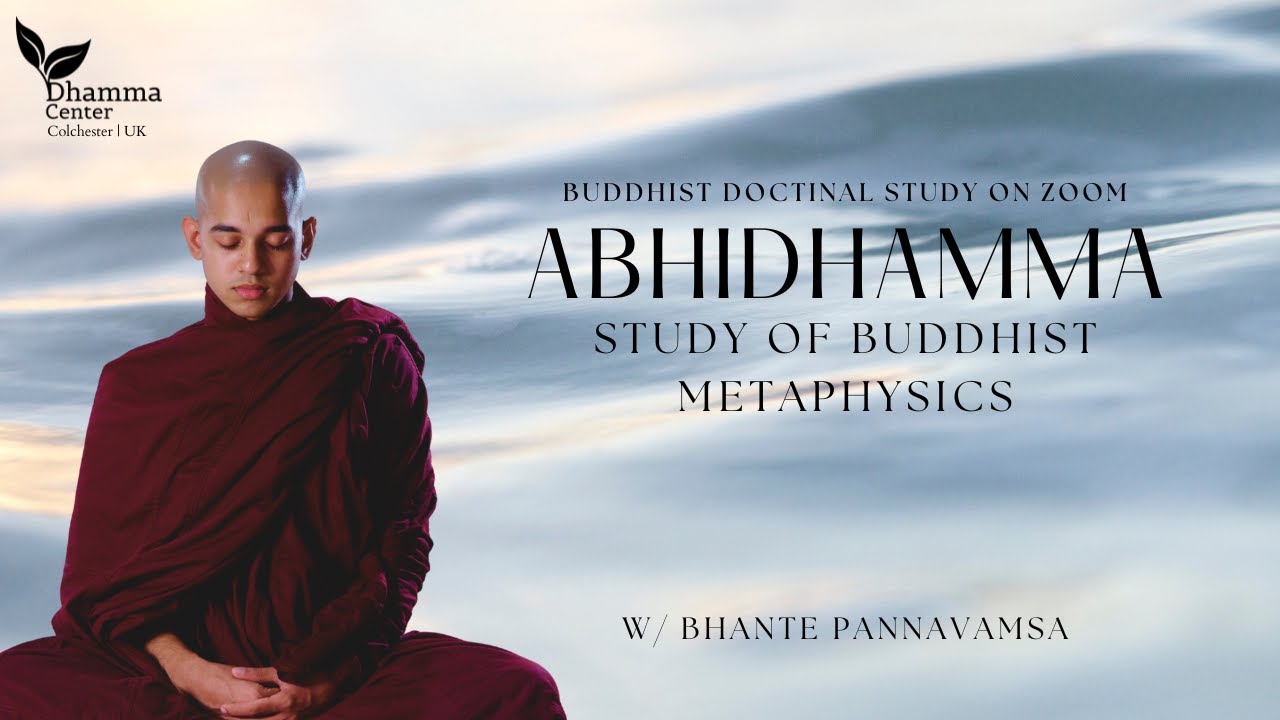 Introduction to Abhidhamma (Day 1) - YouTube