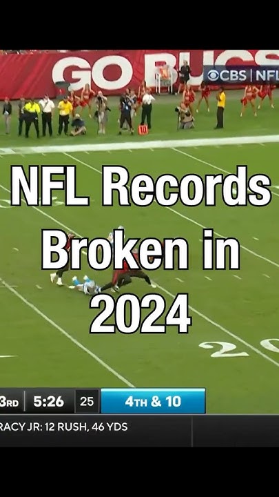 NFL Records that were broken in 2024 - The NFC North #nfl #sports #football #lions #vikings ...