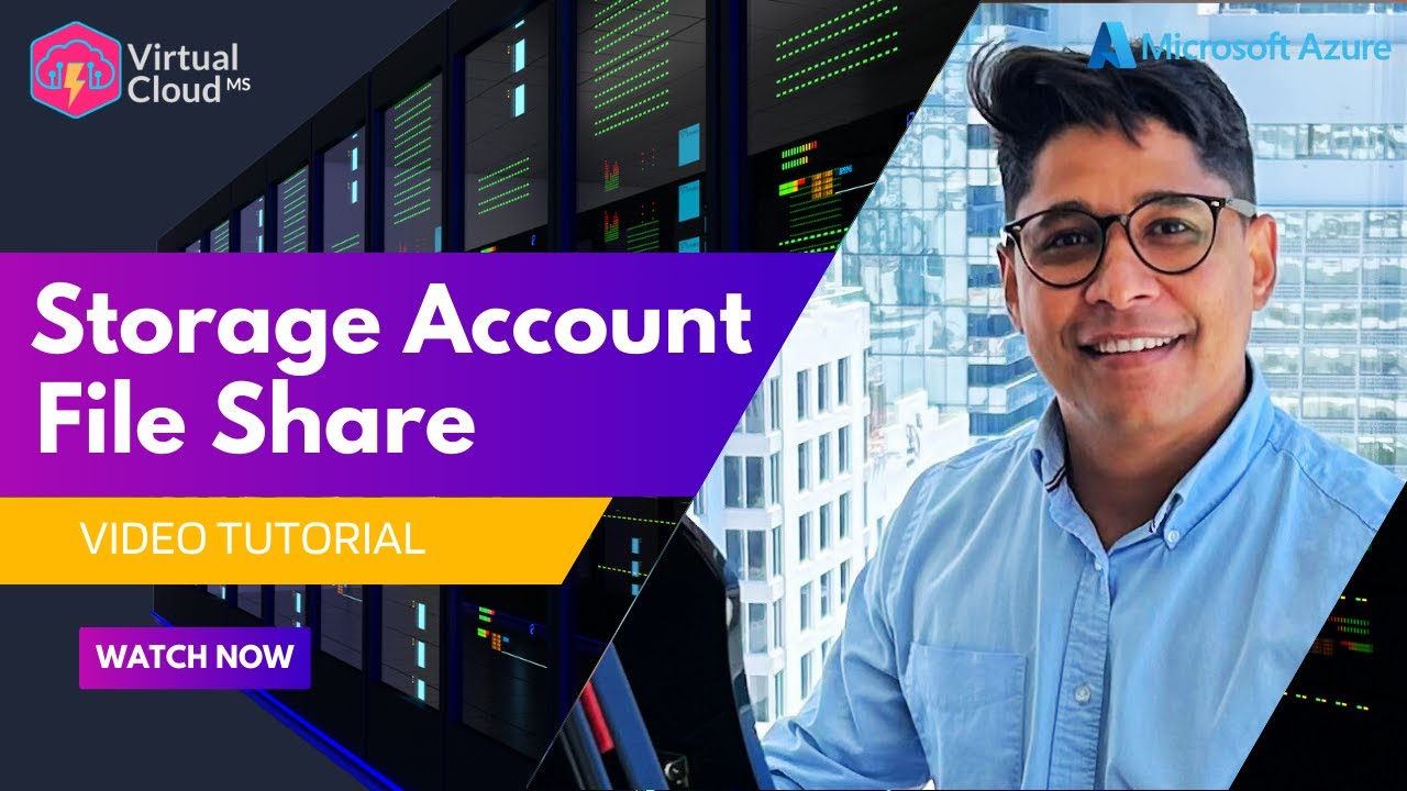 Azure Storage Account Con File Share. - YouTube