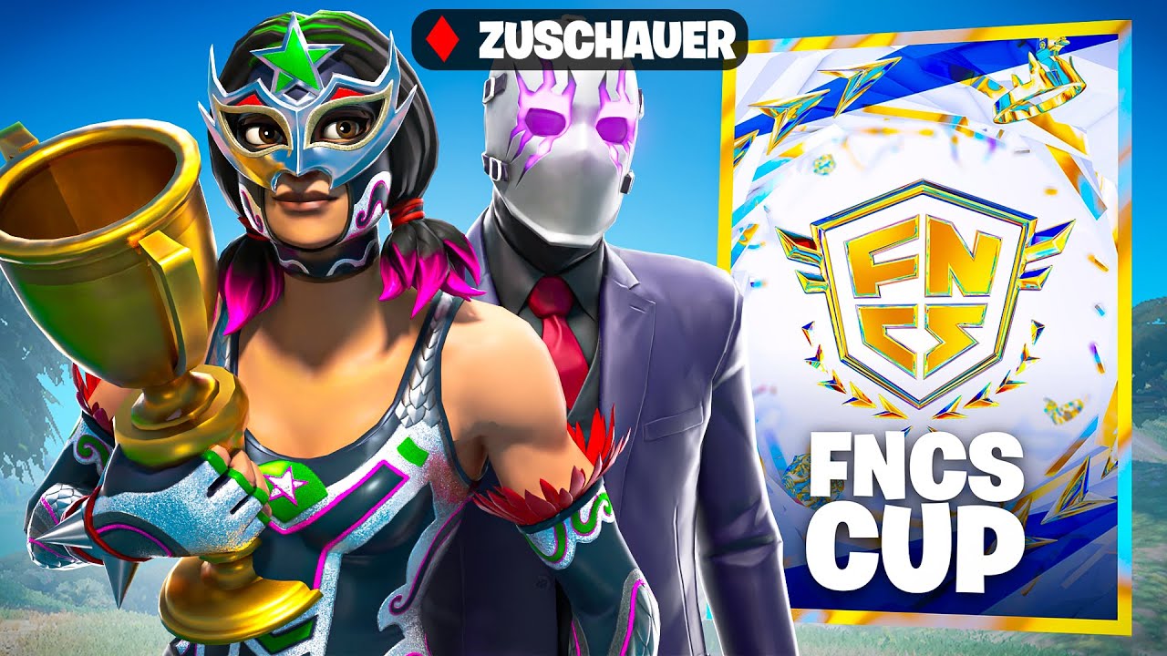 ICH spiele den FORTNITE SKIN CUP mit einem ZUSCHAUER! 😳 (FNCS Skin Cup ...