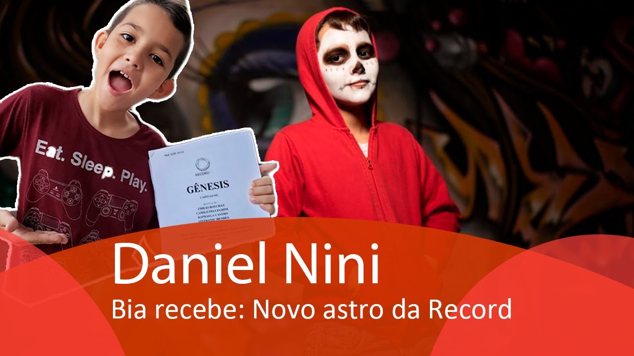 Bia Recebe Daniel Nini - cosplayer e ator da novela da Record - YouTube