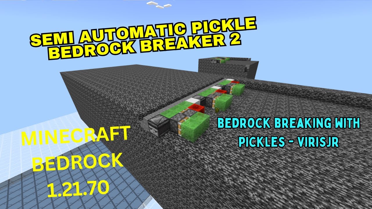 Flat Bedrock Breaker for Minecraft Bedrock - 1.21.70 - patched since 1. ...