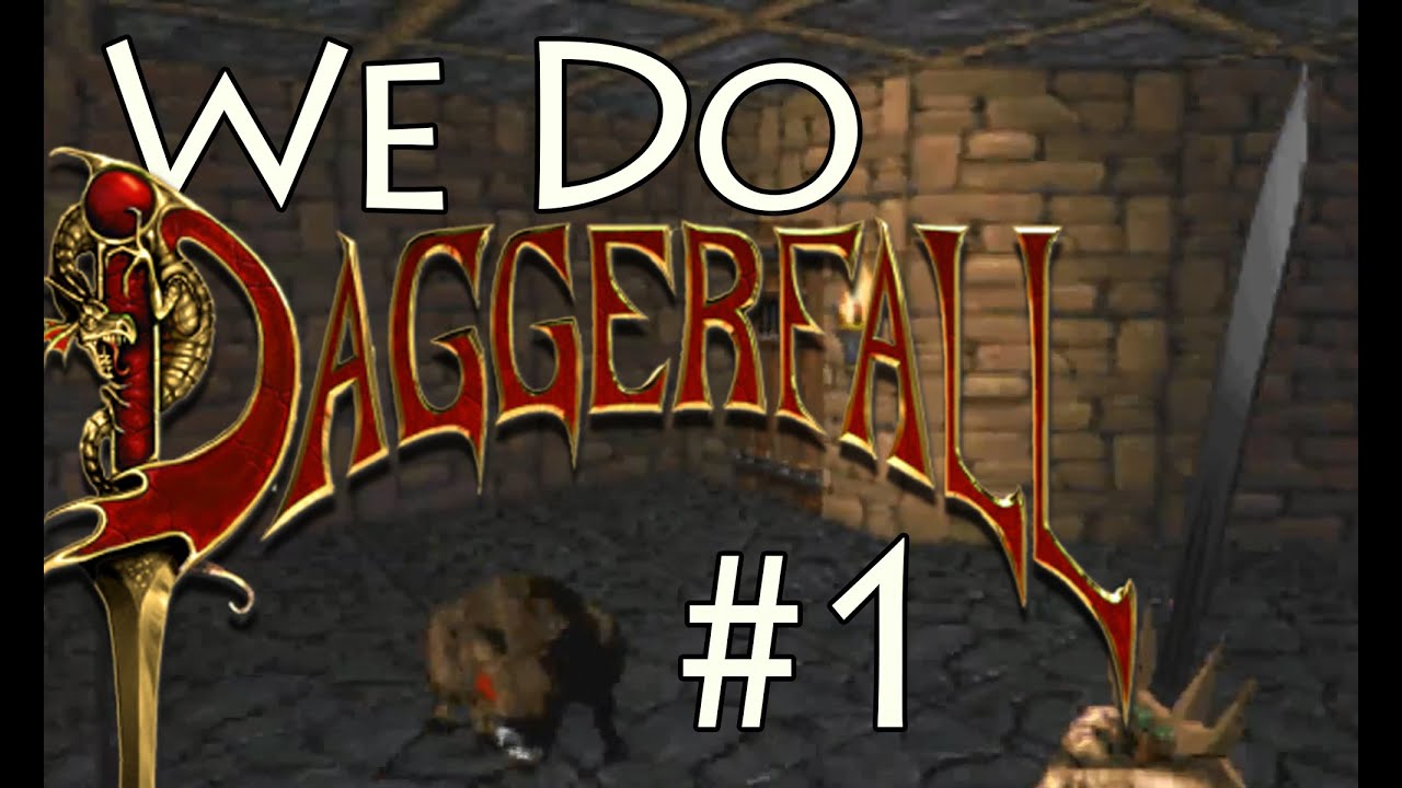 KILLED BY A RAT || We Do Daggerfall - Part 1 || Character Creation and ...