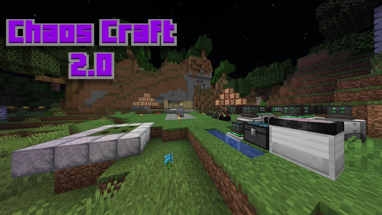 Chaos Craft 2.0 | 18 Changing Base & Mining Paradise - YouTube