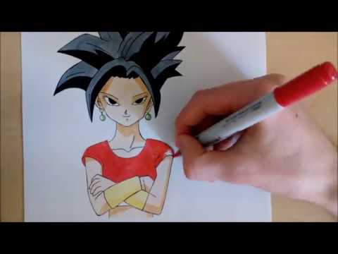Drawing - Kefla/Kefura - Dragonball Super - YouTube