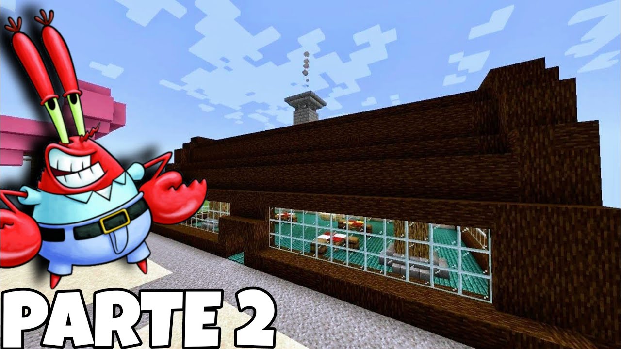 Krusty Krab Dentro Minecraft Shelf V2 Out Now 😂 #minecraft #cozy