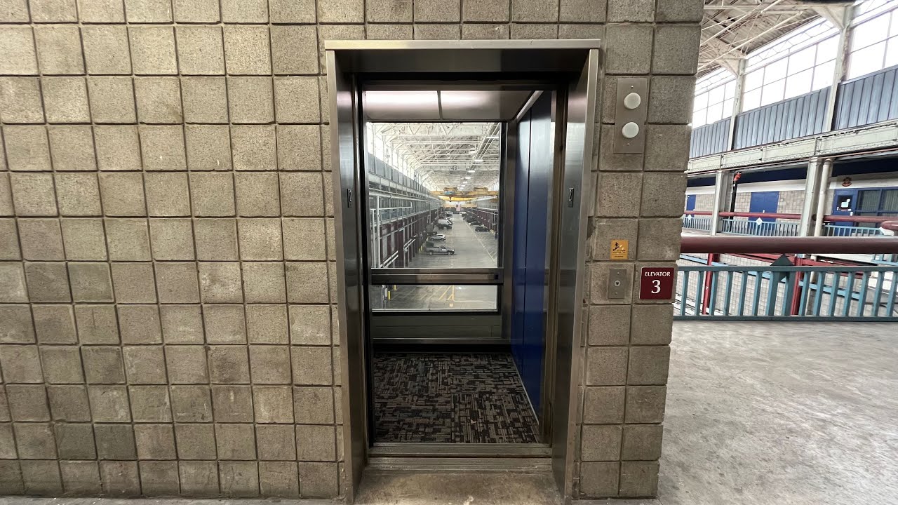 Pittsburgh, PA: Schindler RT Scenic Hydraulic Elevator at RIDC Keystone ...