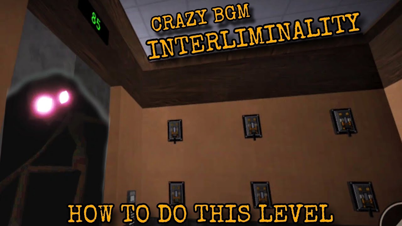 How to do Lift Switches in Roblox Interliminality (episode 2) - YouTube