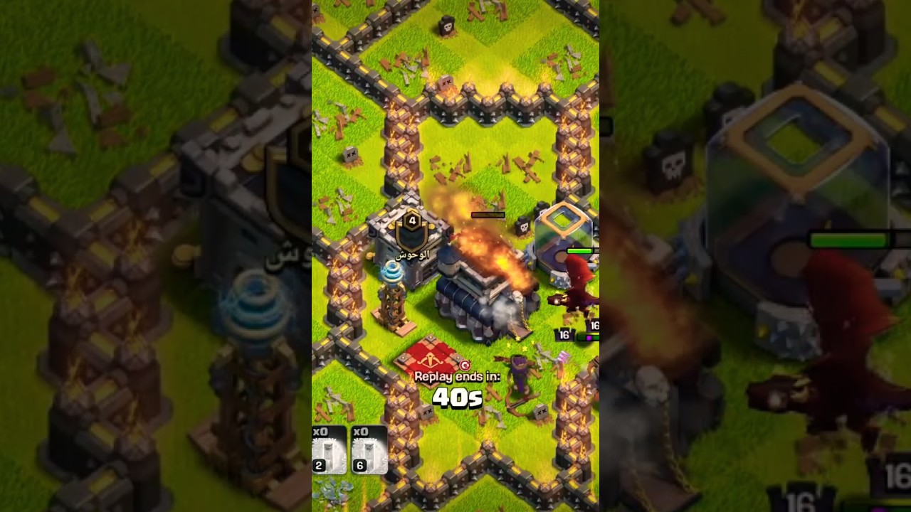COC Hog Rider attack Clash of clansth9 - YouTube