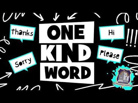 One Kind Word - YouTube